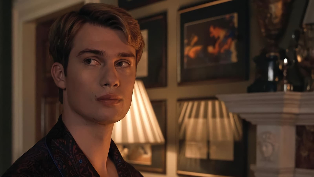 ‎nicholas galitzine playing a sad, tortured lgbtq+ character who just ...