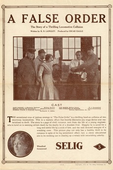 ‎The False Order (1913) directed by Oscar Eagle • Film + cast • Letterboxd