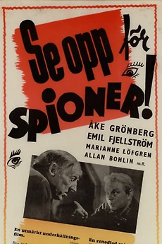 ‎Se opp för spioner! (1944) directed by Per G. Holmgren • Film + cast ...