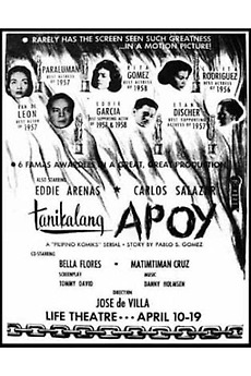 ‎Tanikalang Apoy (1959) directed by Jose De Villa • Film + cast ...