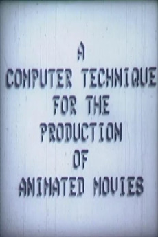 ‎A Computer Technique for the Production of Animated Movies (1964 ...