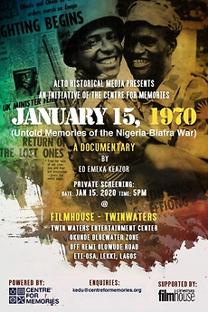 ‎January 15, 1970: Untold Memories of the Nigeria-Biafra War (2020 ...