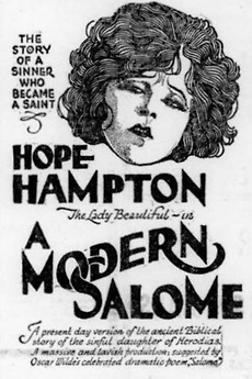 ‎A Modern Salome (1921) directed by Léonce Perret • Reviews, film ...