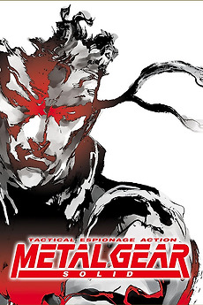 metal gear solid 1 poster