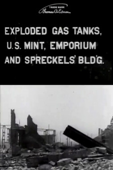 ‎Exploded Gas Tanks, U.S. Mint, Emporium and Spreckels' Bldg. (1906 ...