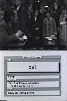 ‎Eat (Document of the Performance) (1972) directed by Katsuhiro ...