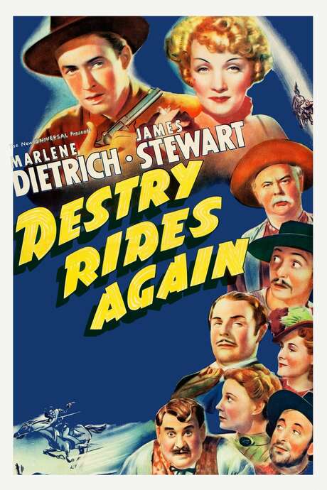 ‎Destry Rides Again (1939) directed by George Marshall • Reviews, film ...