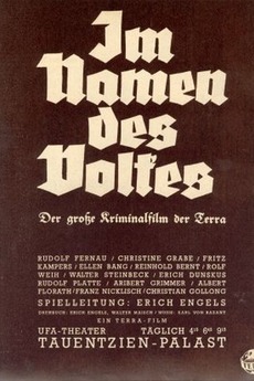 ‎Im Namen des Volkes (1939) directed by Erich Engels • Film + cast • Letterboxd