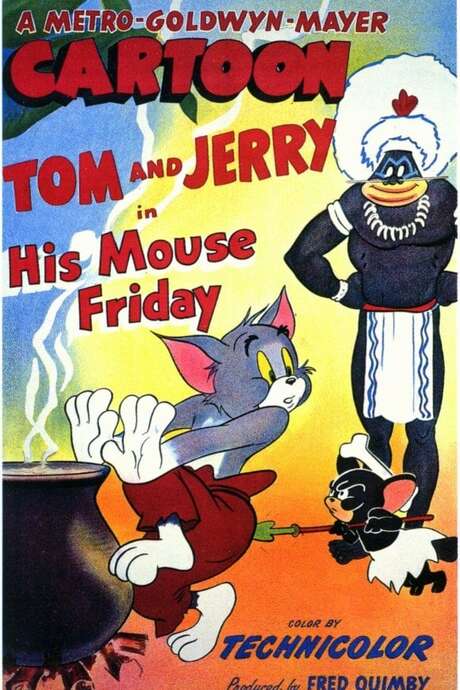 ‎His Mouse Friday (1951) directed by Joseph Barbera, William Hanna ...