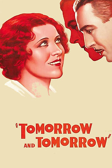 ‎Tomorrow and Tomorrow (1932) directed by Richard Wallace • Film + cast ...