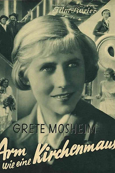 ‎Poor as a Church Mouse (1931) directed by Richard Oswald • Reviews ...