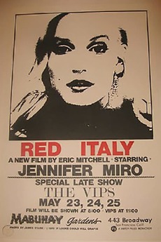 ‎Red Italy (1979) directed by Eric Mitchell • Reviews, film + cast ...