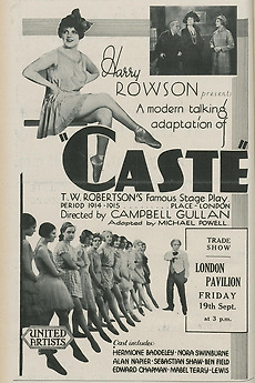 ‎Caste (1930) directed by Campbell Gullan • Film + cast • Letterboxd