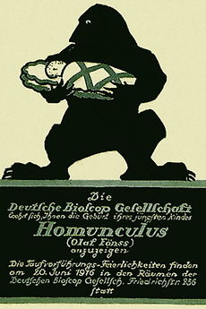 ‎The Love Tragedy of the Homunculus (1916) directed by Otto Rippert ...
