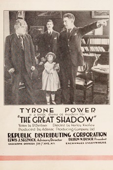 ‎The Great Shadow (1920) directed by Harley Knoles • Film + cast ...