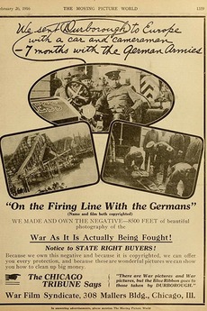 ‎On the Firing Line with the Germans (1915) • Reviews, film + cast ...
