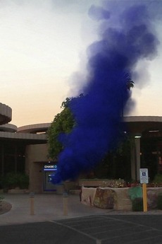 ‎SONE S/S 2014: Chase ATM emitting blue smoke, Bank of America ATM ...