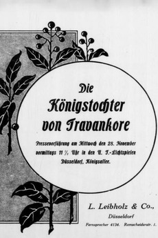 ‎Die Königstochter von Travankore (1917) directed by Otto Rippert ...
