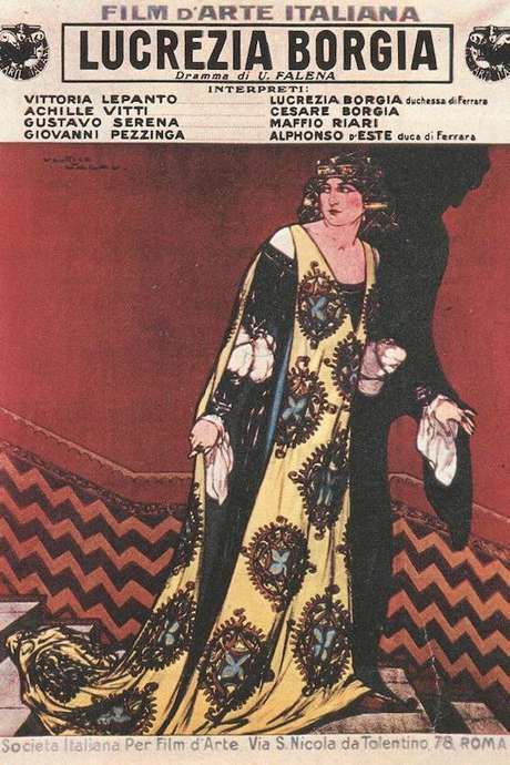 ‎Lucrezia Borgia (1910) directed by Ugo Falena • Reviews, film + cast ...