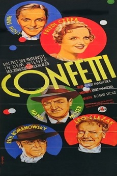 ‎Konfetti (1936) directed by Hubert Marischka • Film + cast • Letterboxd