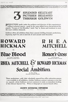 ‎Blue Blood (1918) directed by Eliot Howe • Film + cast • Letterboxd