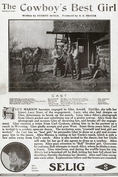 ‎A Cowboy's Best Girl (1912) directed by Otis Thayer • Film + cast ...