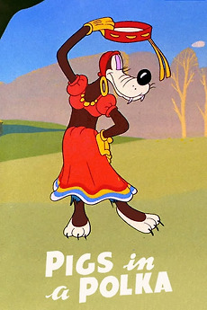 ‎Pigs in a Polka (1943) directed by Friz Freleng • Reviews, film + cast • Letterboxd