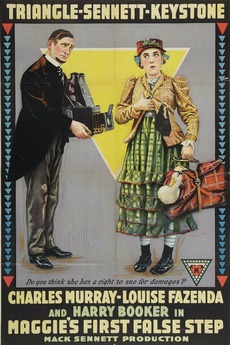 ‎Maggie's First False Step (1917) directed by Mack Sennett, Frank ...