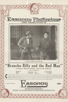 ‎Broncho Billy and the Bad Man (1914) directed by Gilbert M. Anderson ...