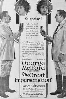 ‎The Great Impersonation (1921) directed by George Melford • Reviews ...