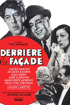 ‎Behind the Facade (1939) directed by Yves Mirande, Georges Lacombe ...