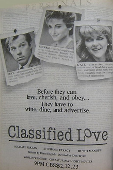 ‎Classified Love (1986) directed by Don Taylor • Reviews, film + cast ...