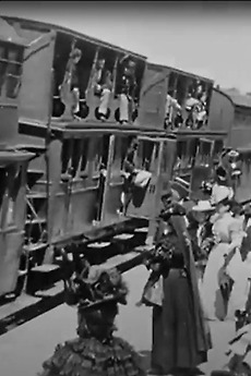 ‎Arrival of a Two-Stage Train in France (1897) directed by Auguste ...