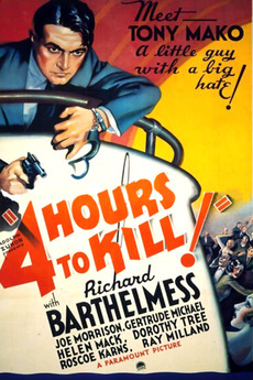 ‎Four Hours to Kill! (1935) directed by Mitchell Leisen • Reviews, film ...