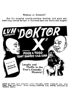 ‎Doctor X (1950) directed by Richard Abelardo • Film + cast • Letterboxd