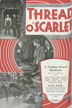 ‎Thread o' Scarlet (1930) directed by Peter Godfrey • Film + cast ...