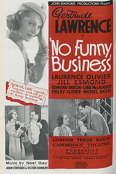 ‎No Funny Business (1933) directed by John Stafford, Victor Hanbury ...