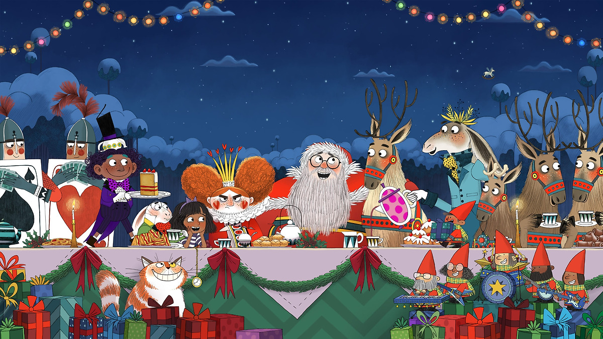 ‎The Night Before Christmas in Wonderland (2024) directed by Peter ...