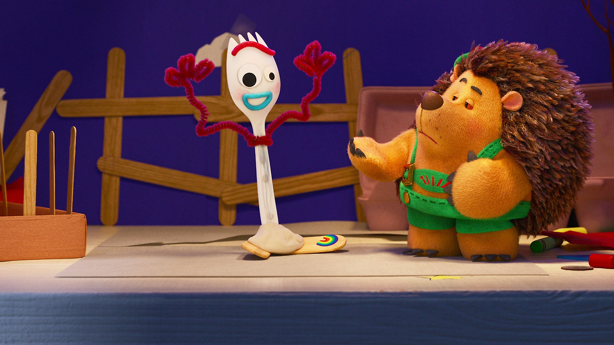 ‎Forky Asks a Question: What Is Art? (2019) directed by Bob Peterson ...