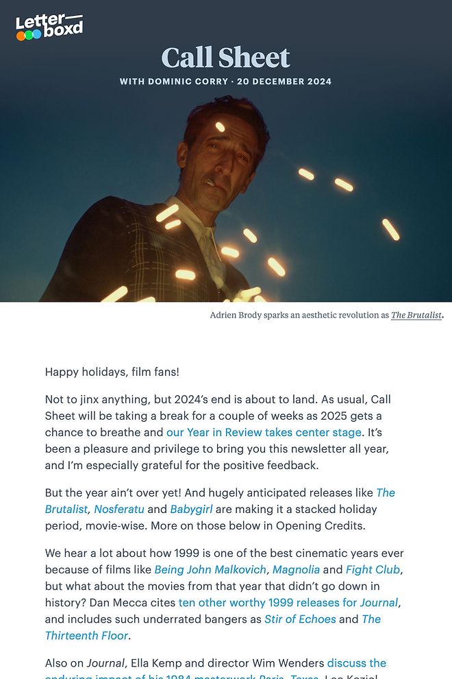 ‎Before Midnight: the ten most obsessively rewatched films at New Year ...