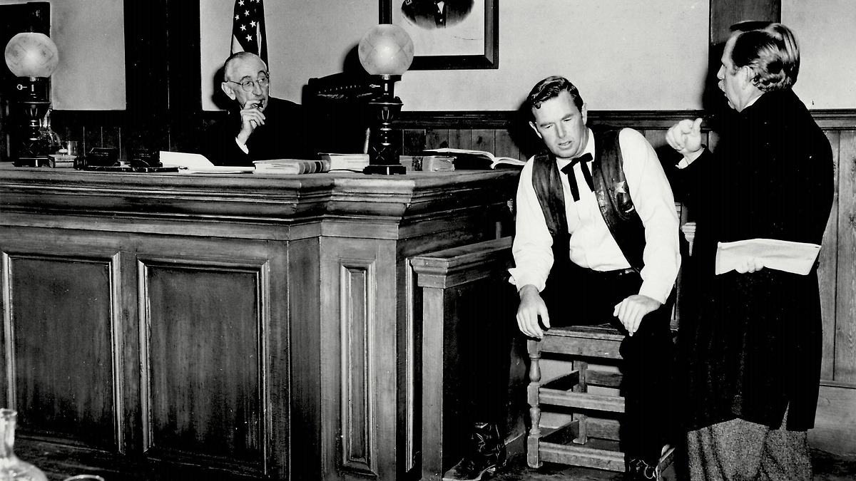 ‎The Iron Sheriff (1957) directed by Sidney Salkow • Reviews, film ...