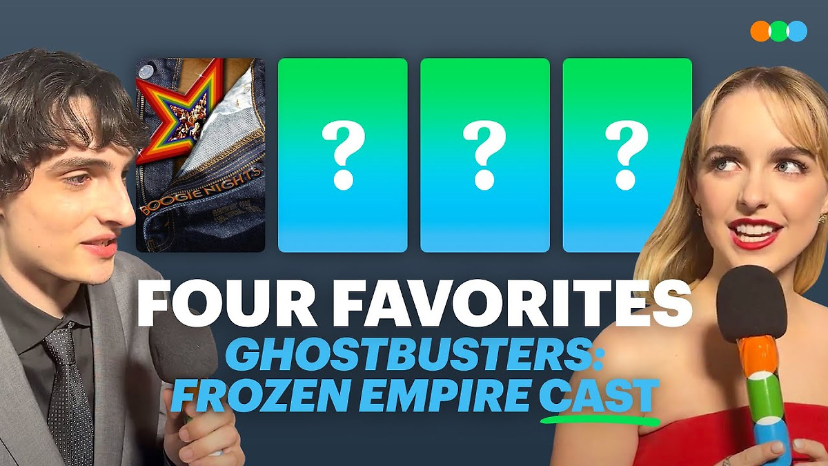 ‎Four Favorites with Ghostbusters' Finn Wolfhard, Mckenna Grace, and ...