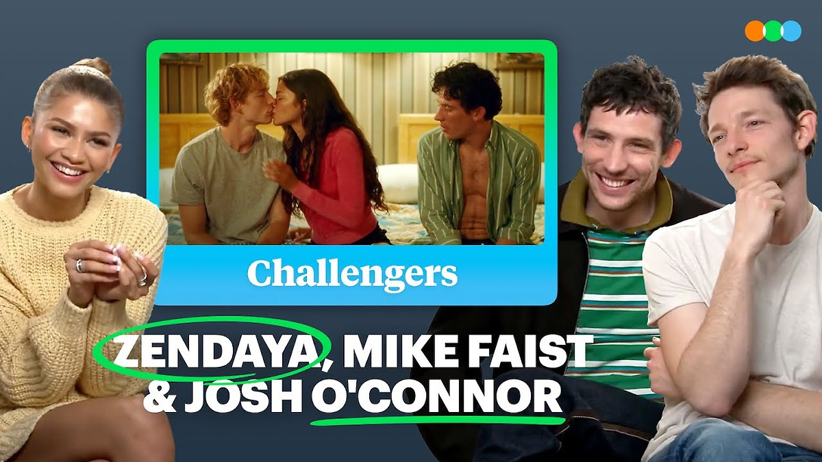 ‎Zendaya, Mike Faist and Josh O'Connor on Challengers and chemistry , a ...