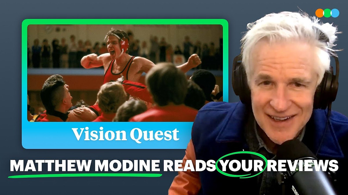‎Matthew Modine Reads Your Letterboxd Reviews of Vision Quest, a story ...