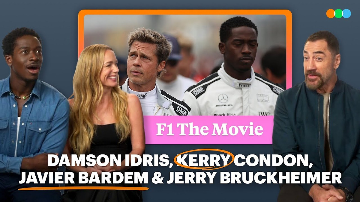 ‎Damson Idris, Kerry Condon, Javier Bardem & Jerry Bruckheimer on F1, a ...