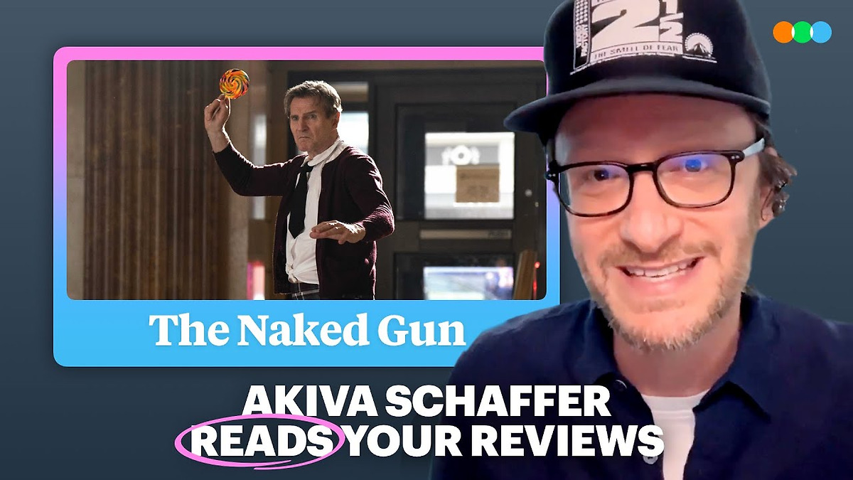 ‎Akiva Schaffer Reads Your Letterboxd Reviews of The Naked Gun, a story ...