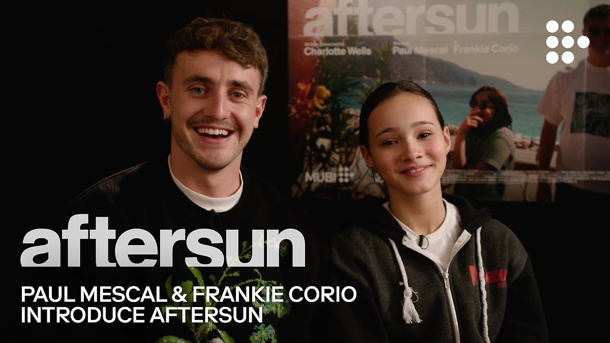 ‎Paul Mescal & Frankie Corio introduce AFTERSUN | Now Streaming ...