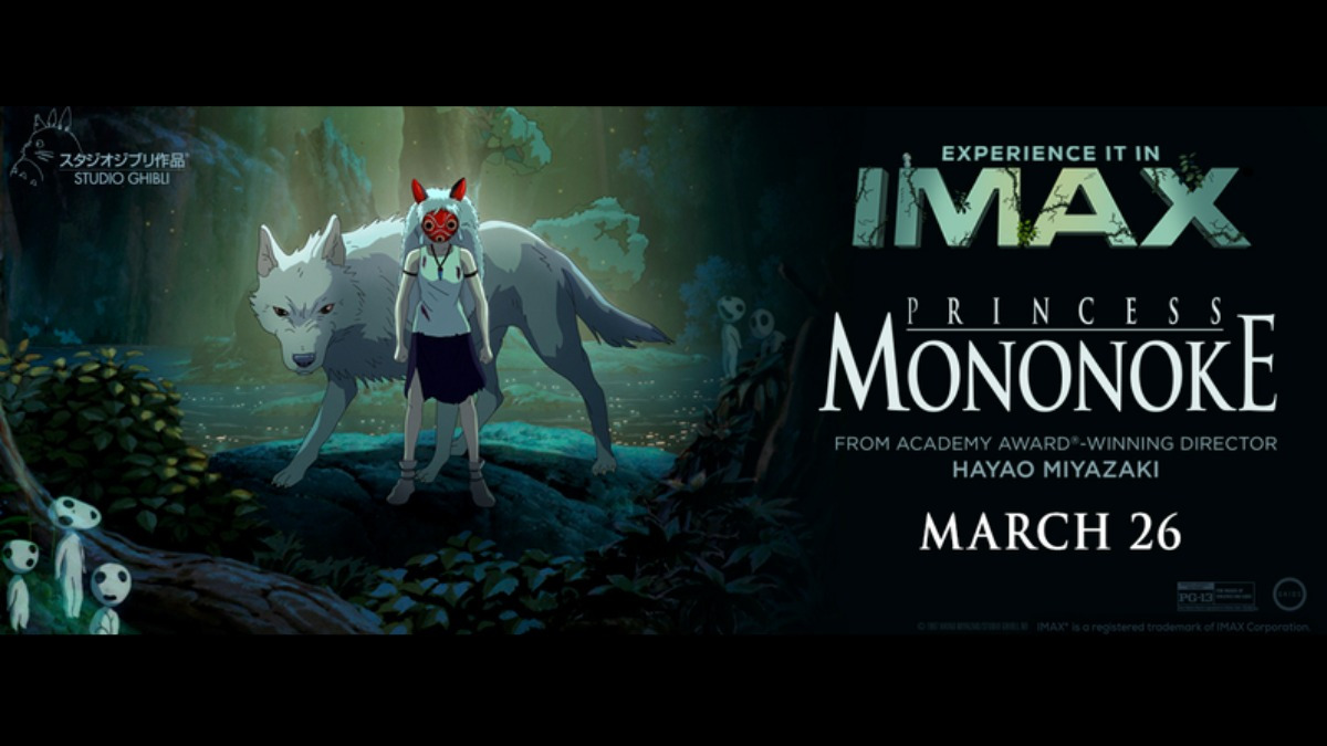 ‎Now Playing: Studio Ghibli’s PRINCESS MONONOKE 4K Restoration Exclusively in IMAX, a story by ...