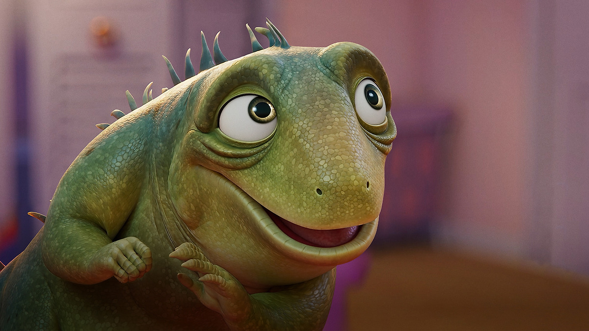 ‎Adam Sandler takes on a scaly new role as class pet, ‘Leo’ the Lizard ...