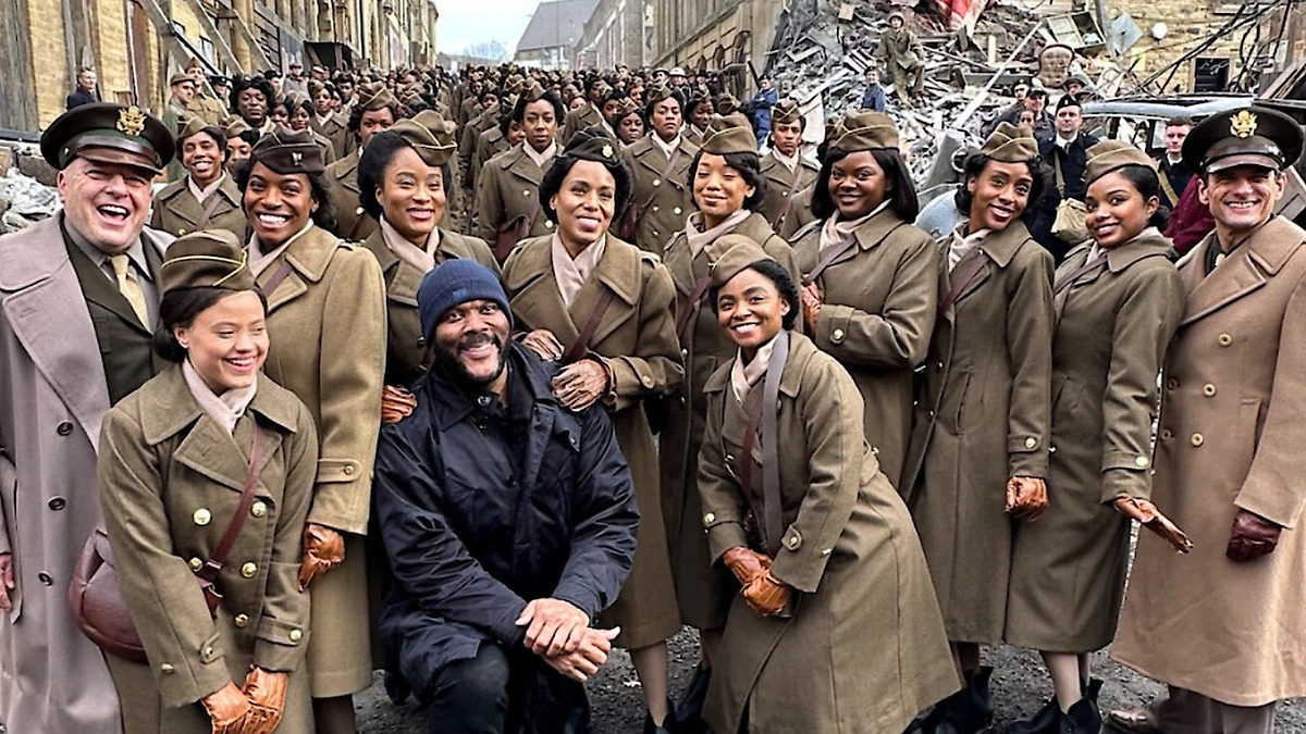 ‎Tyler Perry Takes on the True Story of the 6888th Battalion — World ...
